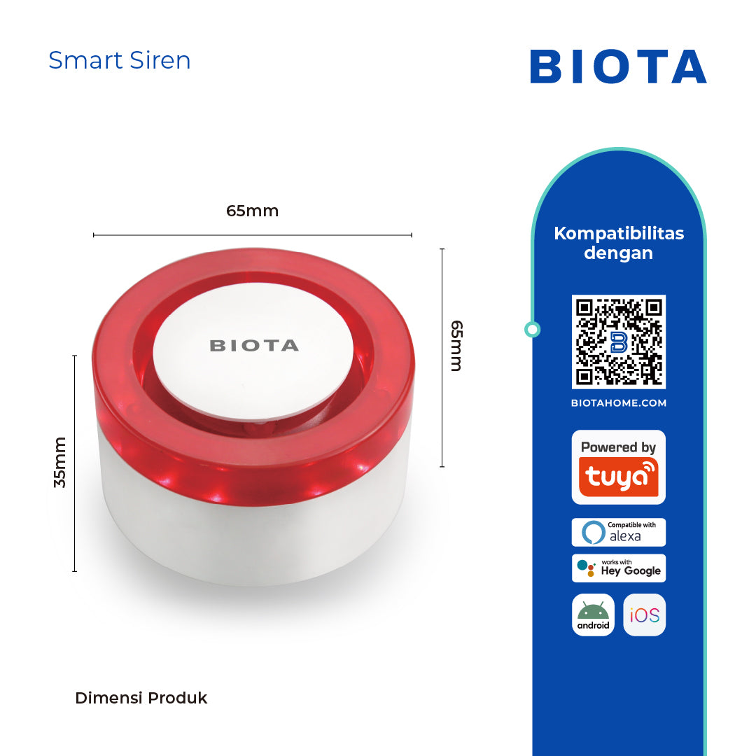 Smart Siren – BIOTA Smart Home