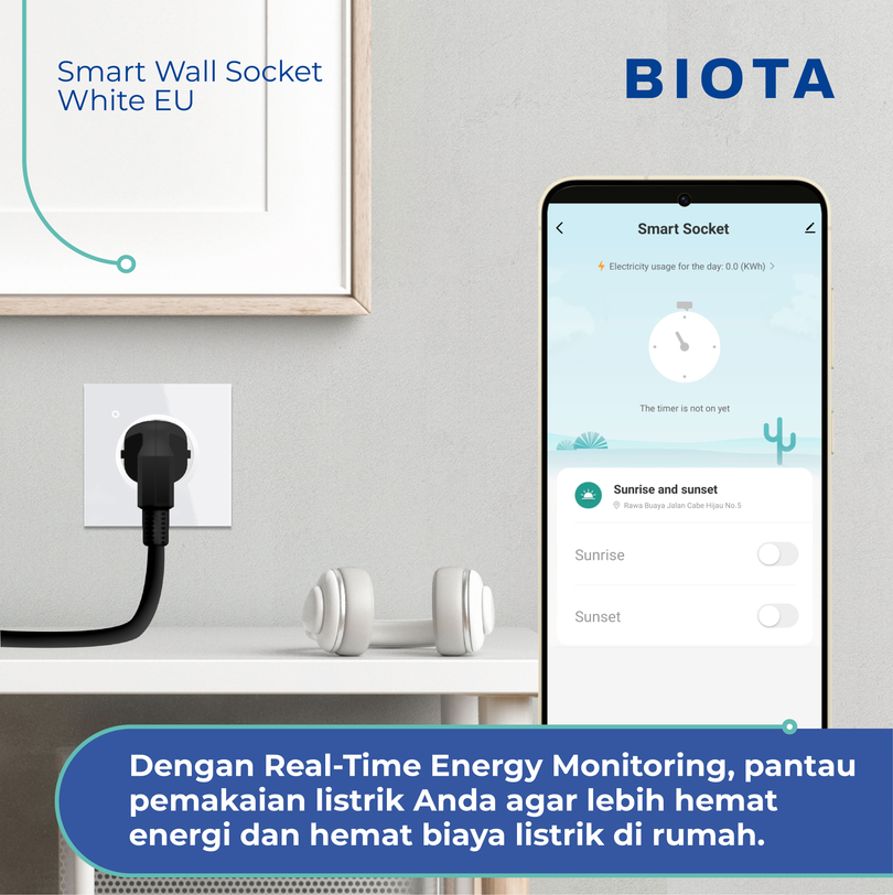 Smart Wall Socket – BIOTA Smart Home