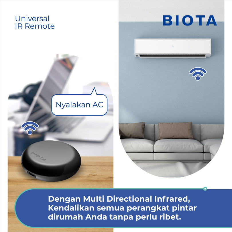 Universal IR Remote – BIOTA Smart Home